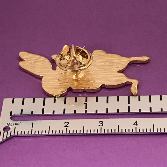 Jewelry | Black Bunny Rabbit Playing Banjo Enamel Pin Brooch | Poshmark